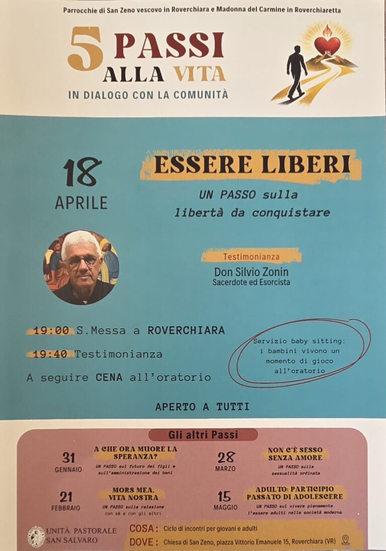 5 PASSI ALLA VITA IN DIALOGO CON LA COMUNITÀ - Unità Pastorale San ...